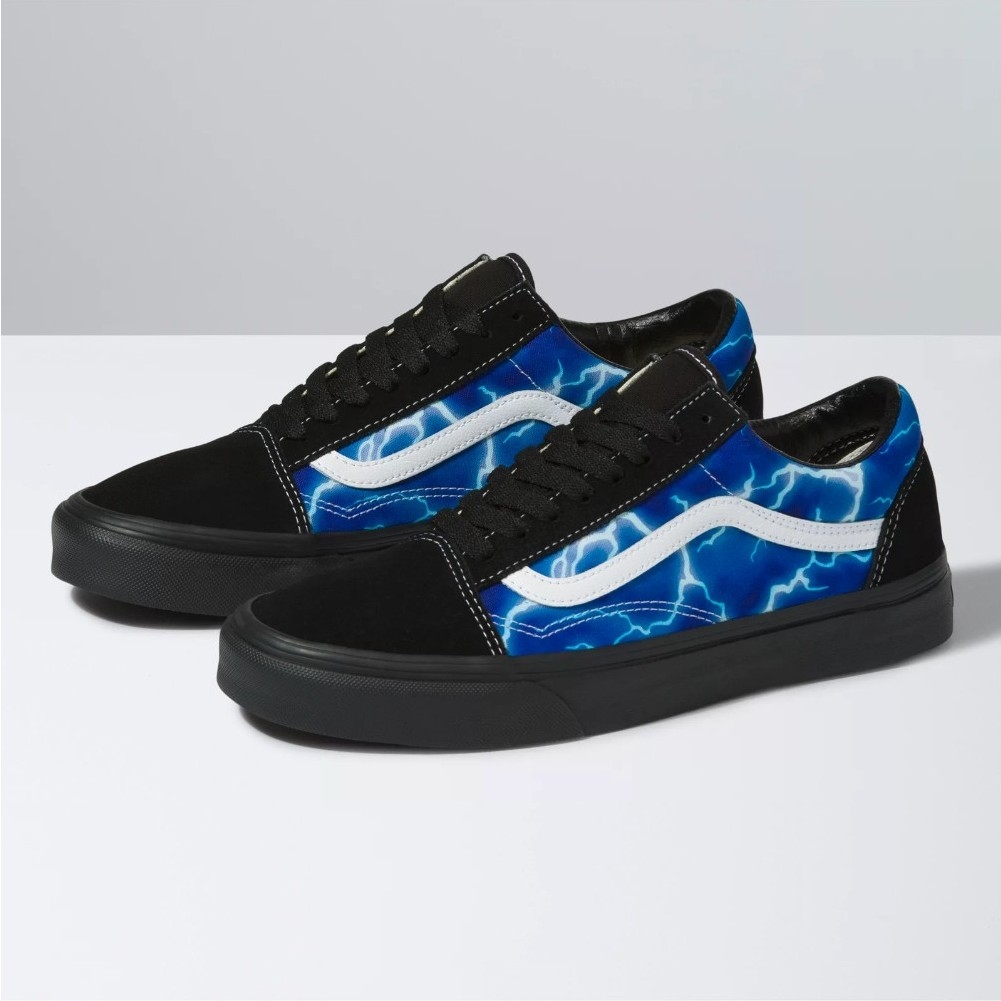 VANS Việt Nam - VANS LIGHTNING OLD SKOOL BLACK BLUE VN0A3WKT9FT