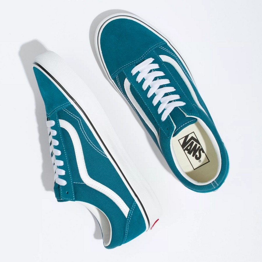 VANS Việt Nam - VANS OLD SKOOL BLUE CORAL TRUE WHITE VN0A38G19EM