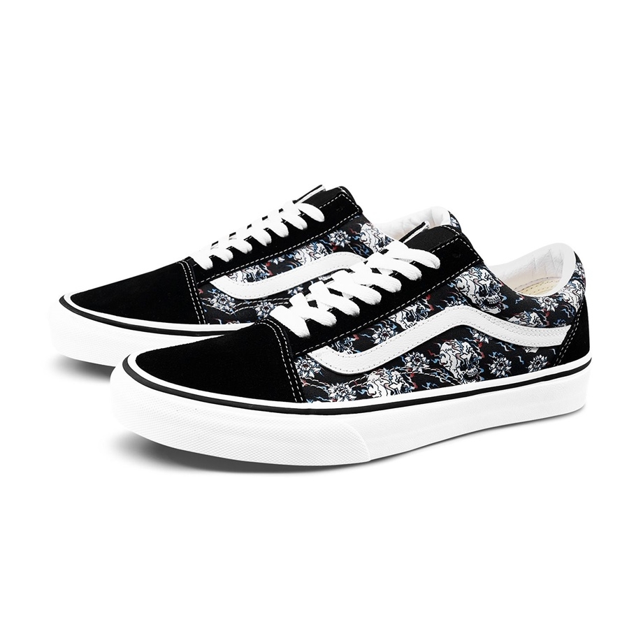 VANS Việt Nam - VANS OLD SKOOL FLASH SKULLS BLACK VN0A38G118C
