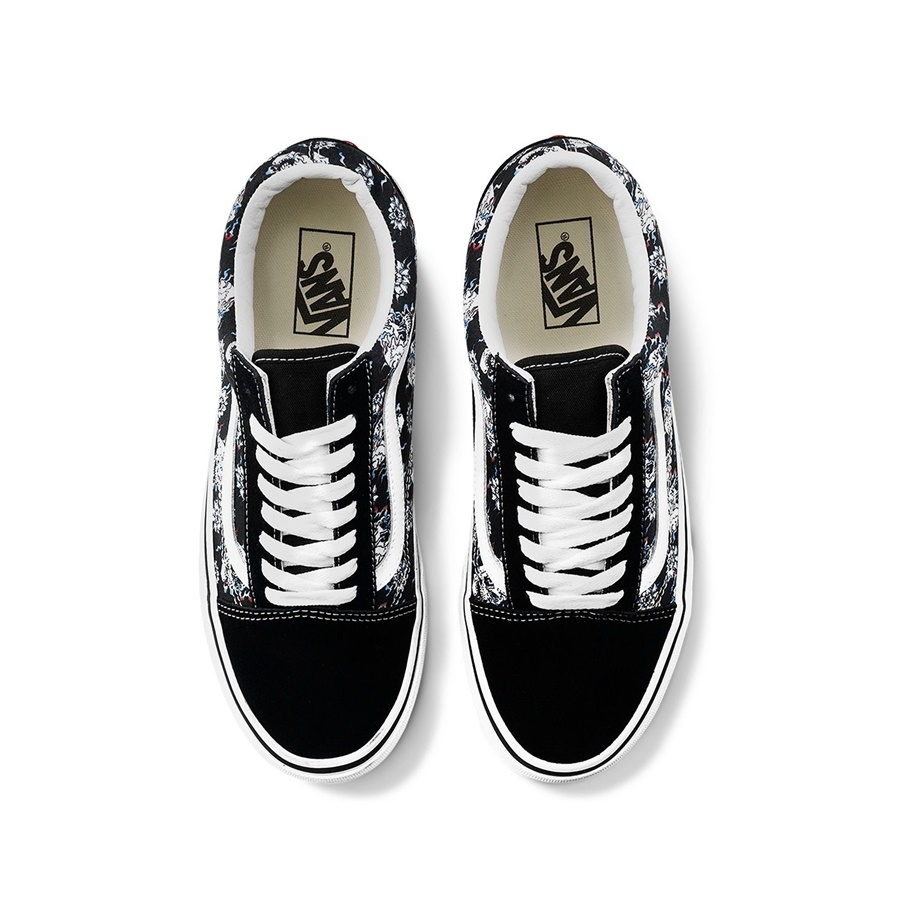 VANS Việt Nam - VANS OLD SKOOL FLASH SKULLS BLACK VN0A38G118C