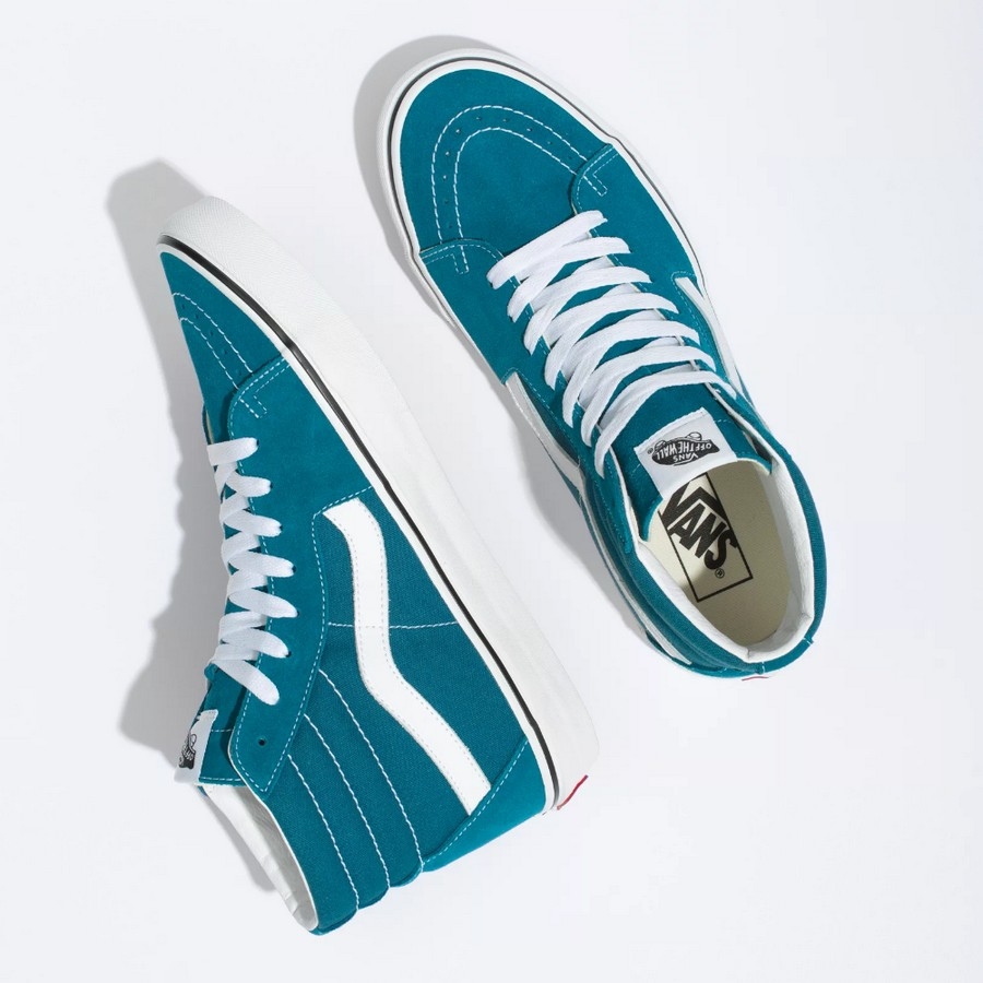 VANS Việt Nam - VANS SK8-HI BLUE CORAL TRUE WHITE VN0A32QG9EM