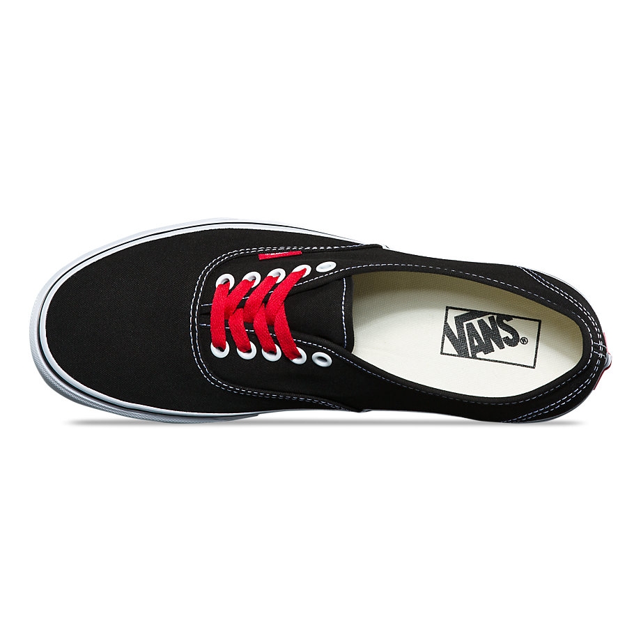 VANS Việt Nam - VANS SKETCH SIDEWALL AUTHENTIC BLACK/RED VN0A38EMQ6D