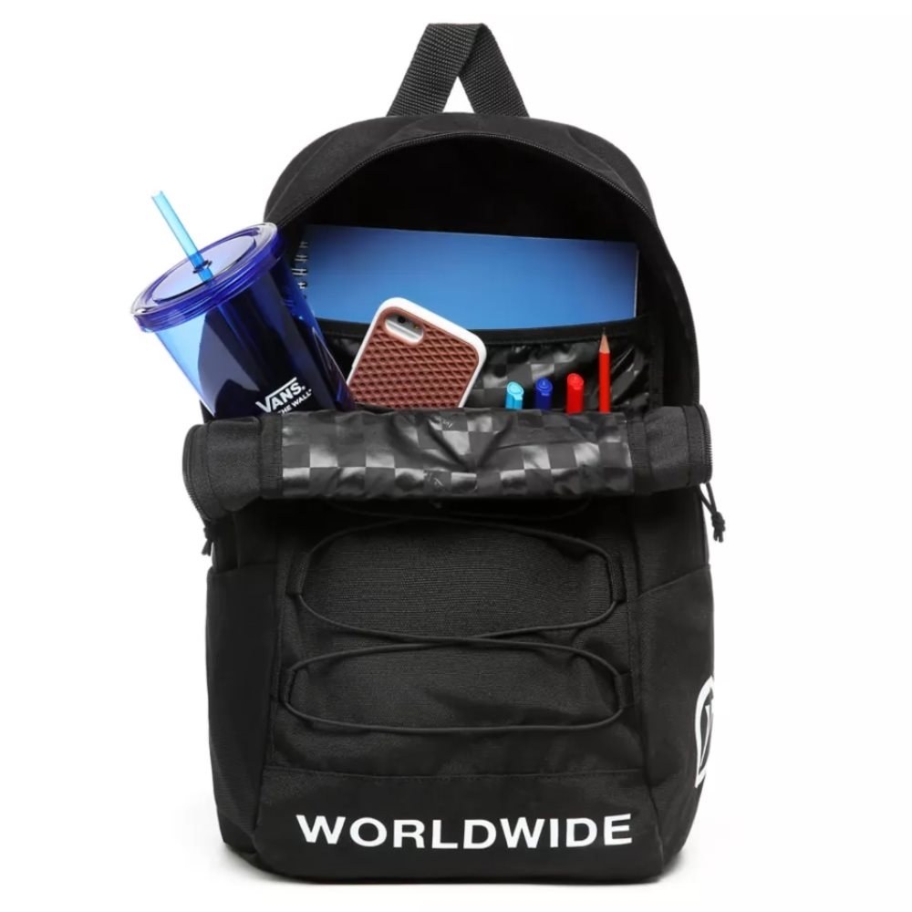 BALO VANS - VANS SNAG BACKPACK BLACK DISTORTION VN0A3HCBYJV