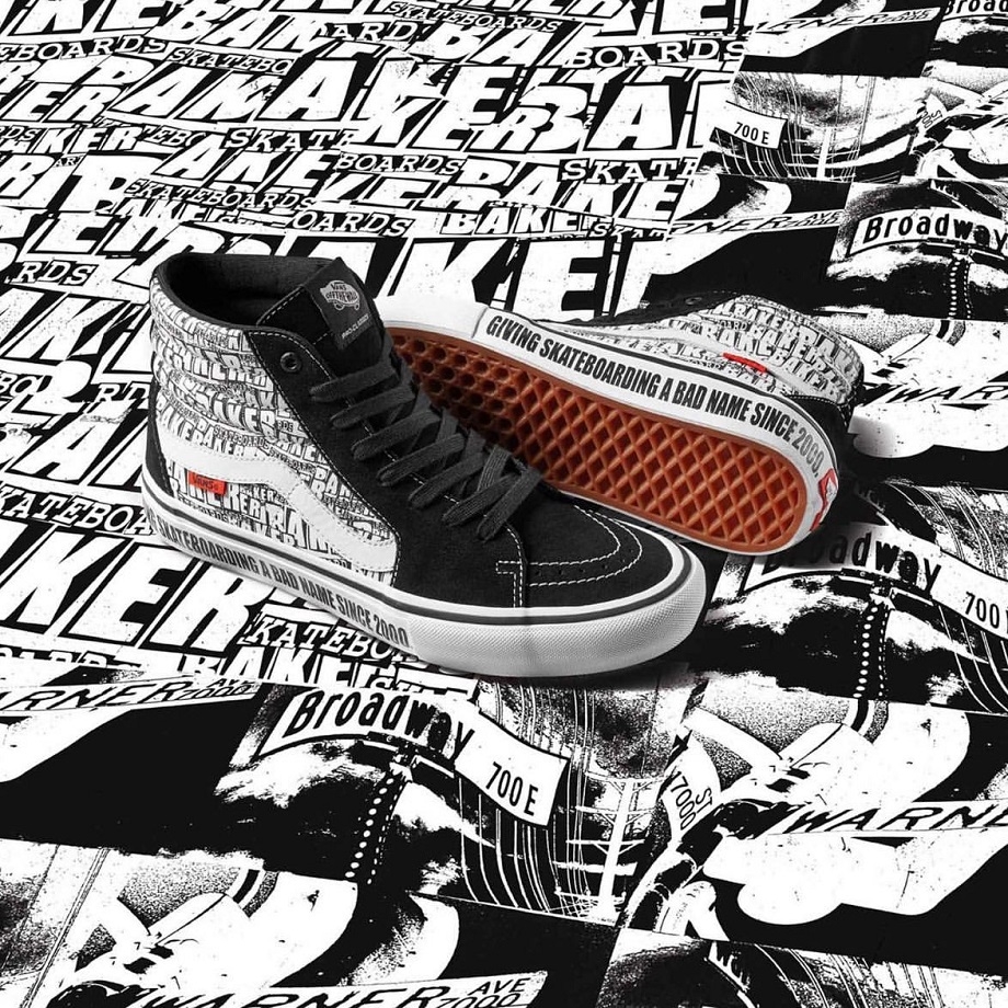 VANS Việt Nam - VANS X BAKER SK8-HI PRO VN0A45JDV0B