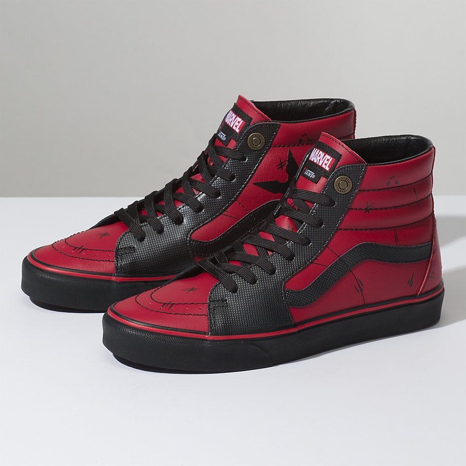 VANS Việt Nam - VANS X MARVEL SK8-HI DEADPOOL BLACK VN0A38GEUBJ