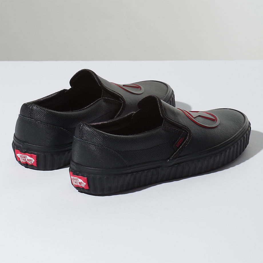 VANS Việt Nam - VANS X MARVEL SLIP-ON BLACK WIDOW BLACK VN0A38F7U7K