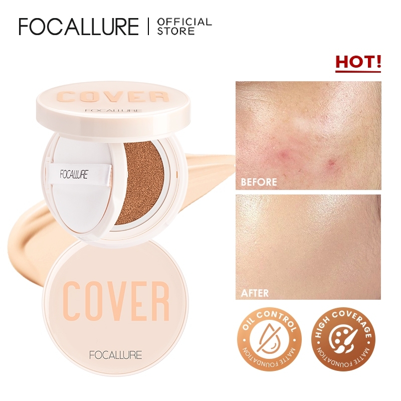 Phấn Nước Kiềm Dầu Focallure Covermax Longlasting Cushion Foundation ...