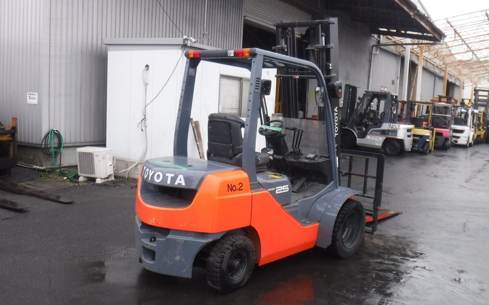Xe Nâng Toyota 1ZS Diesel Engine 2,5 tấn – Xe Nâng Cũ: Lựa chọn Thông ...