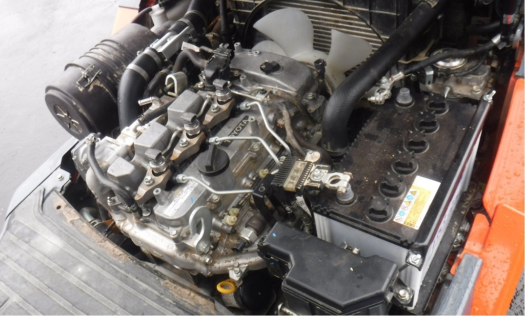Xe Nâng Toyota 1ZS Diesel Engine 2,5 tấn – Xe Nâng Cũ: Lựa chọn Thông ...