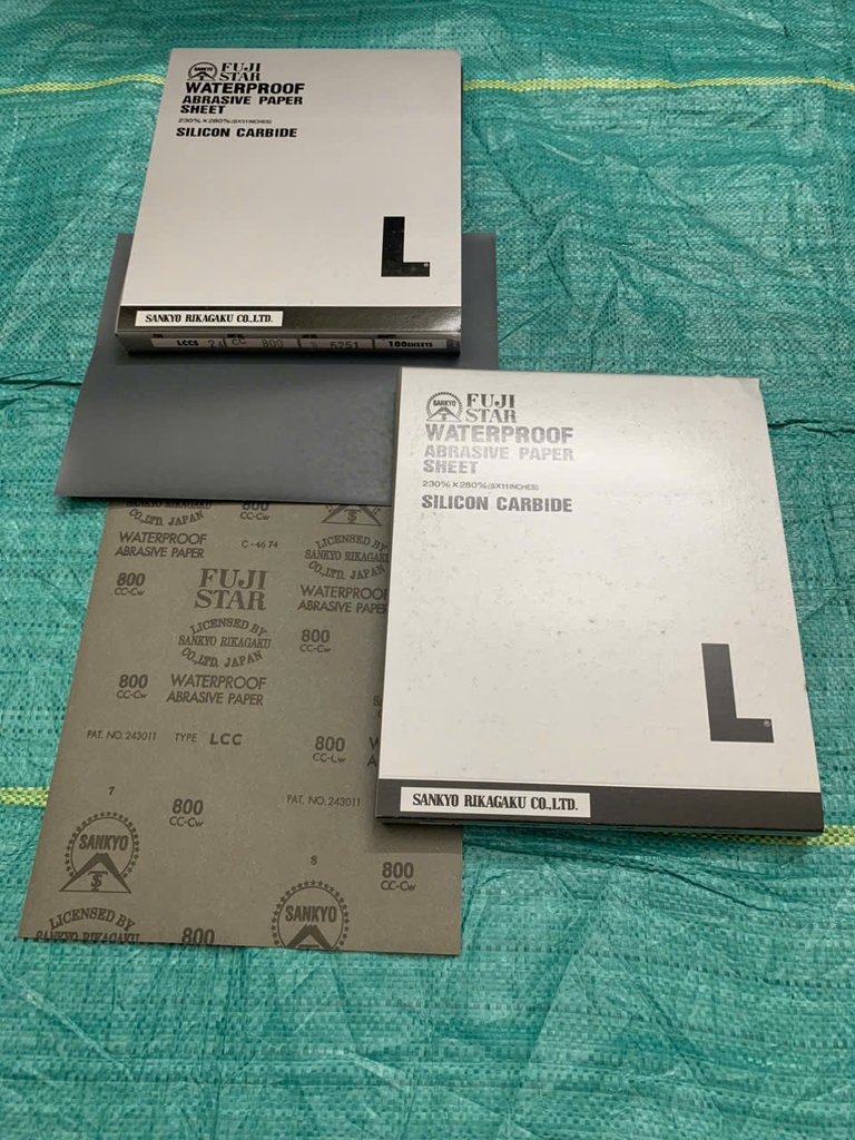 Giấy ráp (giấy nhám) P800 Fujistar Sankyo, hiệu Sankyo Rikagaku