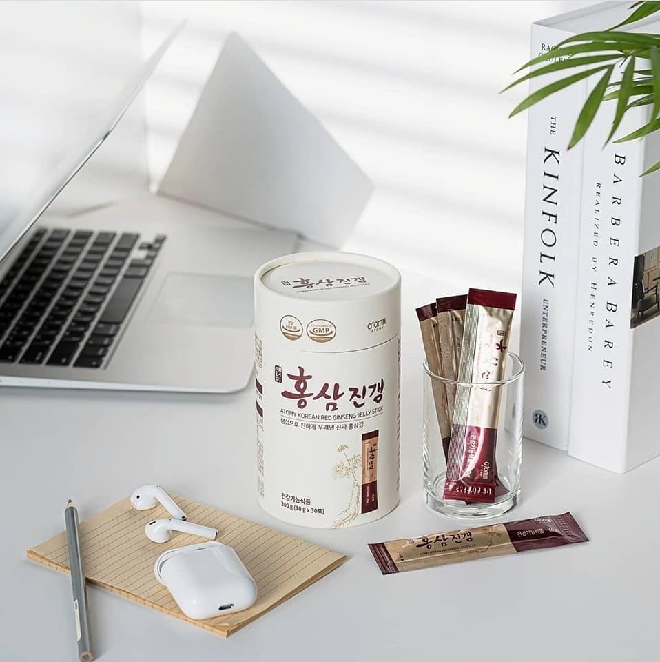 Thạch hồng sâm tăng cường miễn dịch - Atomy Korean Red Ginseng Jelly ...