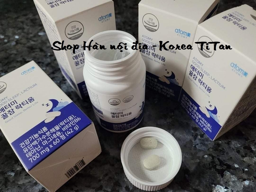 Viên ngủ ngon thủy phân từ sữa Lactium – Atomy Good Sleep, Lactium ...