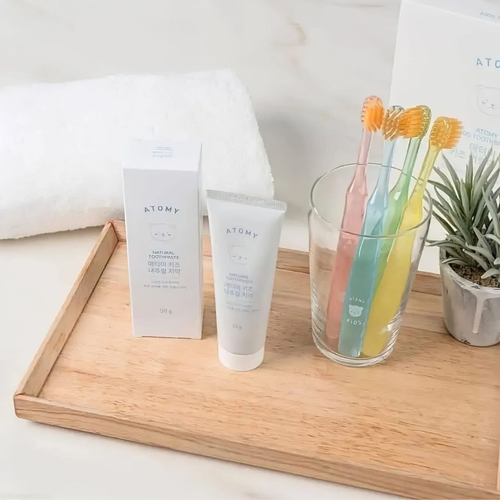Kem đánh răng cho trẻ em 50g - Atomy Kid Natural Toothpaste (Non ...