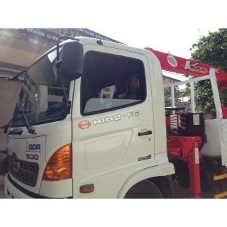 Xe ISUZU GẮN CẨU TỰ HÀNH 3 tấn UNIC - URV340 | MH - CẦU NỐI THÀNH CÔNG