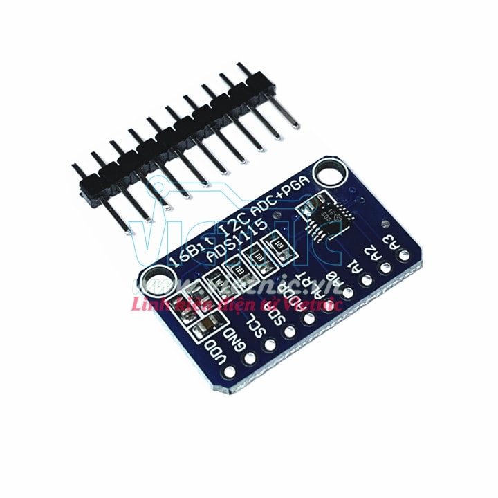 Module chuyển tín hiệu ADC ADS1115 16-Bit 4-Channel I2C | www.vietnic.vn