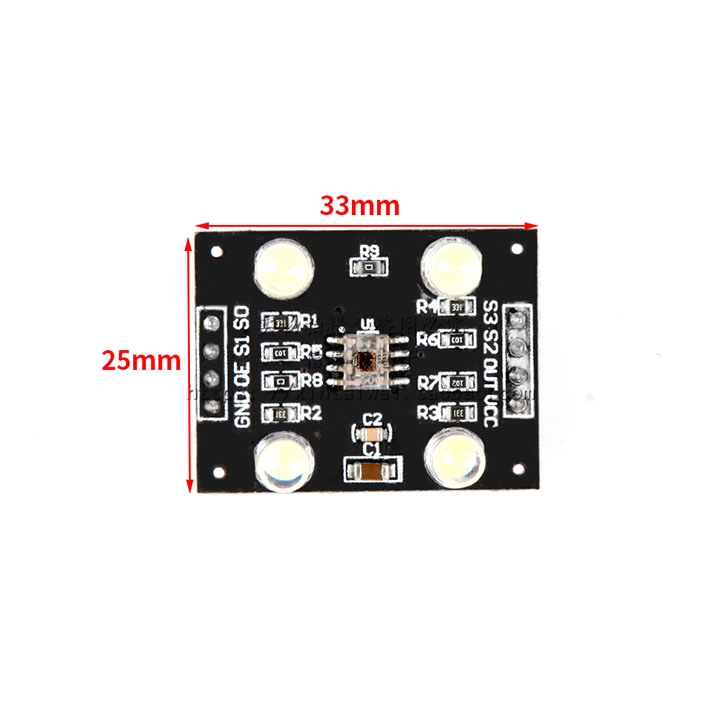 MODULE CẢM BIẾN MÀU TCS3200D / TCS230 | www.vietnic.vn