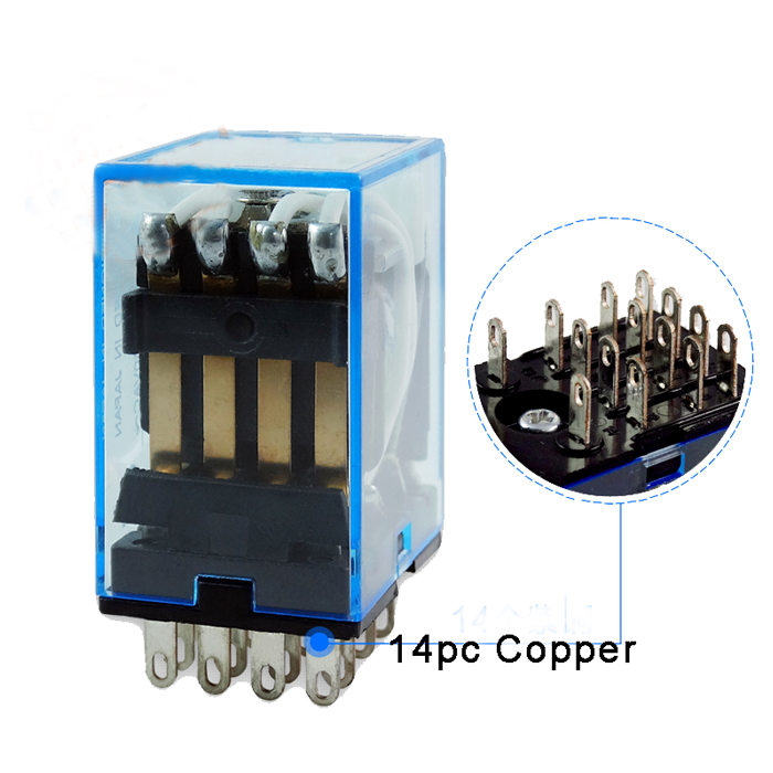 RELAY OMRON MY4N-J 220VAC- 14 CHÂN NHỎ 5A | www.vietnic.vn