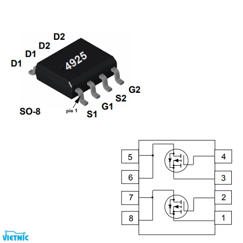 SI4925DY | www.vietnic.vn