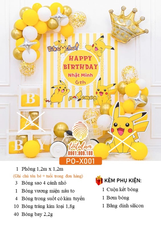 Phông sinh nhật PO-X001