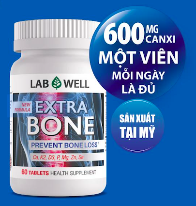 Viên uống điều trị loãng xương Extra Bone Prevent Bone Loss - Labwell ...