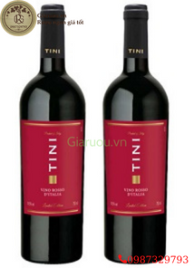 =>Rượu Vang Ý TINI VINO ROSSO D'ITALIA GIÁ CỰC RẺ – Giaruou.vn