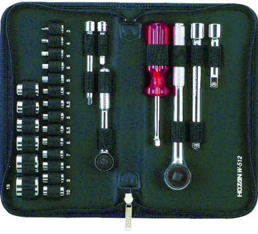 Bộ dụng cụ W-512 HOZAN 27 chi tiết | HTGoods