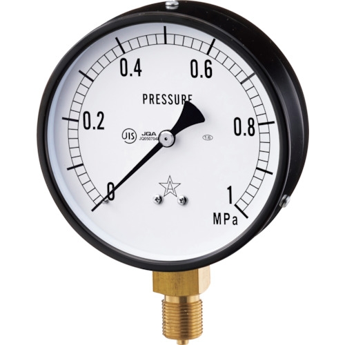 Migoshimo Seiki Seizo Việt Nam | Lower right General steam pressure gauge A type G3/8B 100φ ...