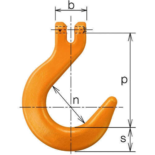 KITO Việt Nam | KITO Hook (for Chain Sling 100, pin type) Sling Hook ...