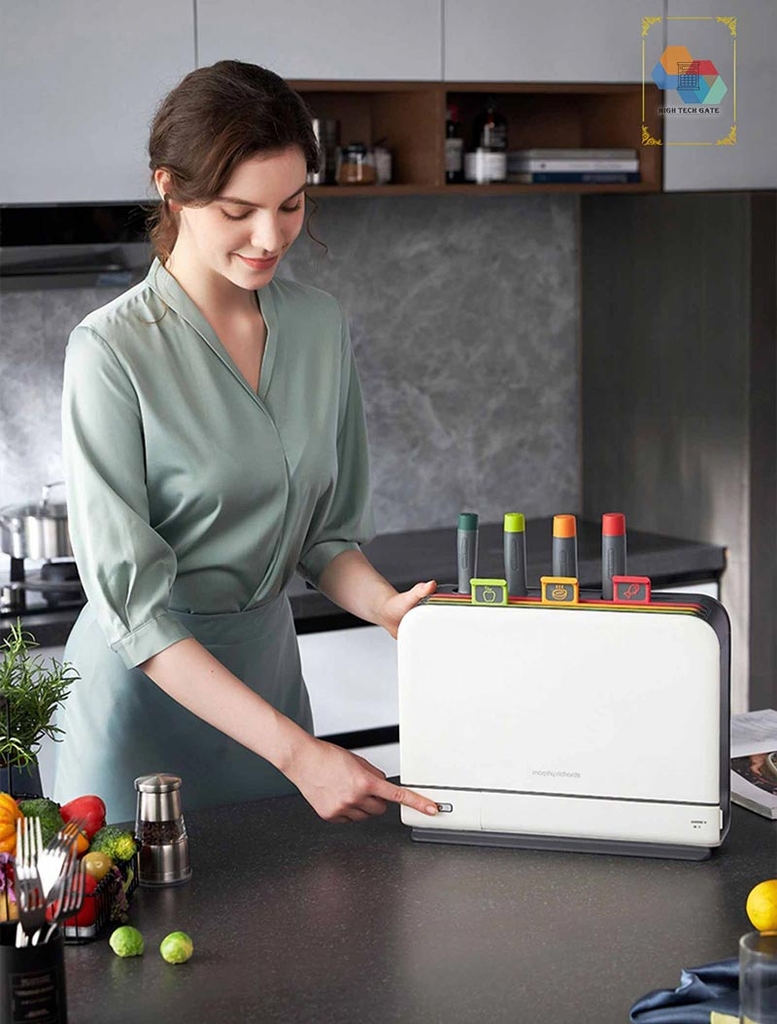 Máy sấy khô khử trùng Dao, Thớt, Đũa Morphy Richards MR1001 GIA DỤNG HTG