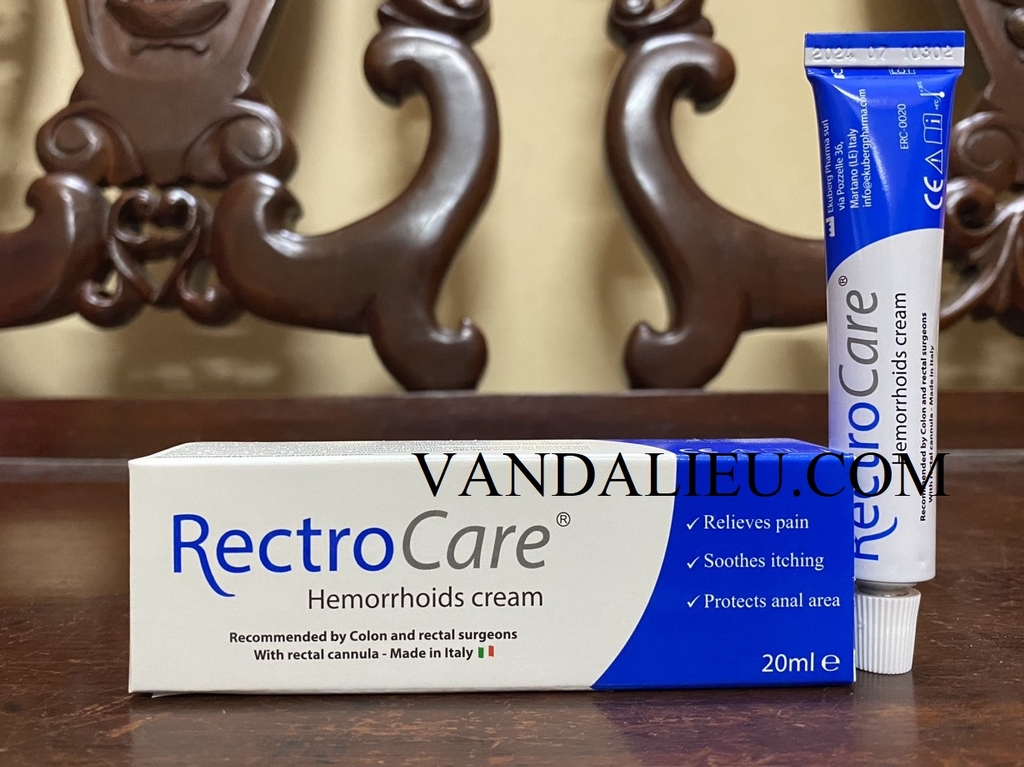 RECTROCARE 20ML- KEM BÔI TRĨ GIẢM ĐAU RÁT , CHẢY MÁU CỦA Ý CÔNG TY TNHH ...