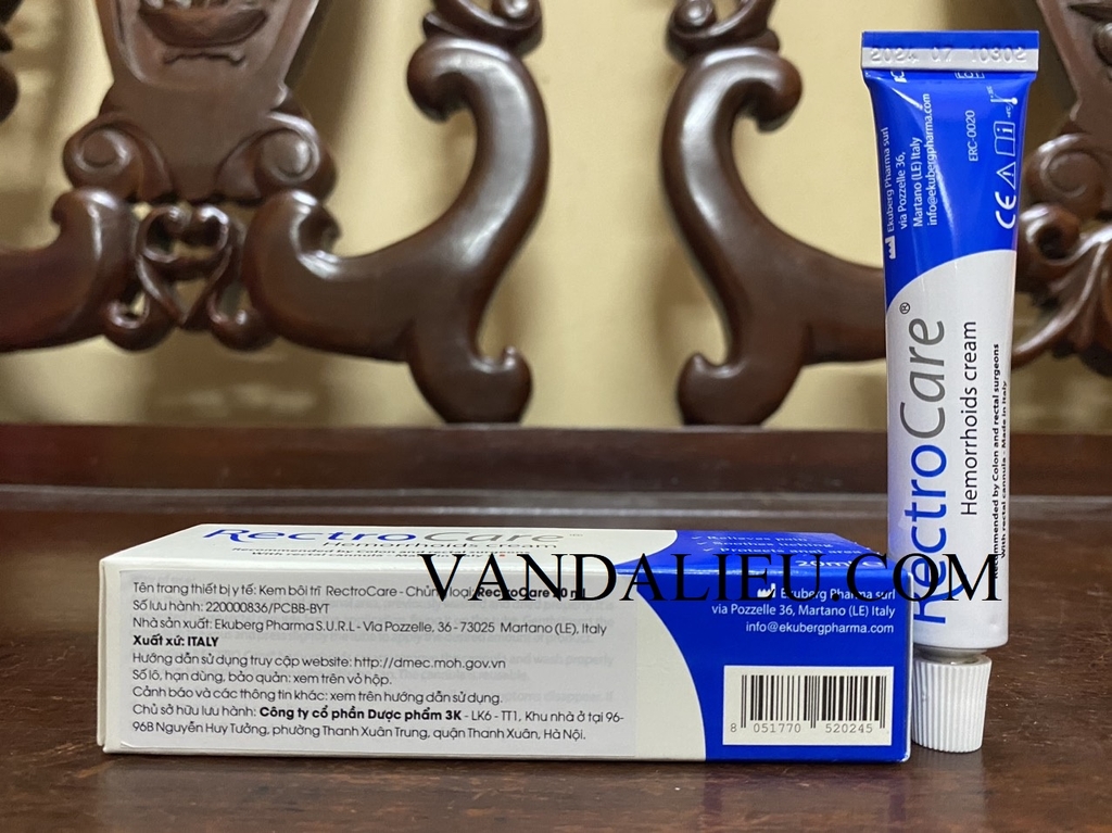 RECTROCARE 20ML- KEM BÔI TRĨ GIẢM ĐAU RÁT , CHẢY MÁU CỦA Ý CÔNG TY TNHH ...