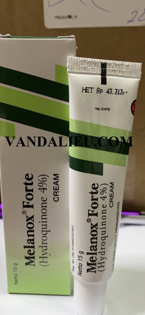 KEM TRỊ NÁM VÀ TÀN NHANG SDM MELANOX FORTE HYDROQUINONE 4% CREAM 15G ...