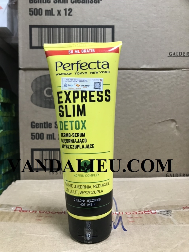 PERFECTA EXPRESS SLIM DERTOX TERMO - SERUM UJEDRNIAJACO WYSZCZUPLAJACE ...