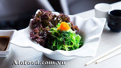 Rong Biển Tươi Trộn Mè Salad Nhật Bản ALOFOOD