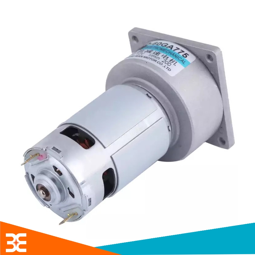 Động Cơ Giảm Tốc XD-60GA775 12VDC 35W - Linh Kiện Điện Tử 3M