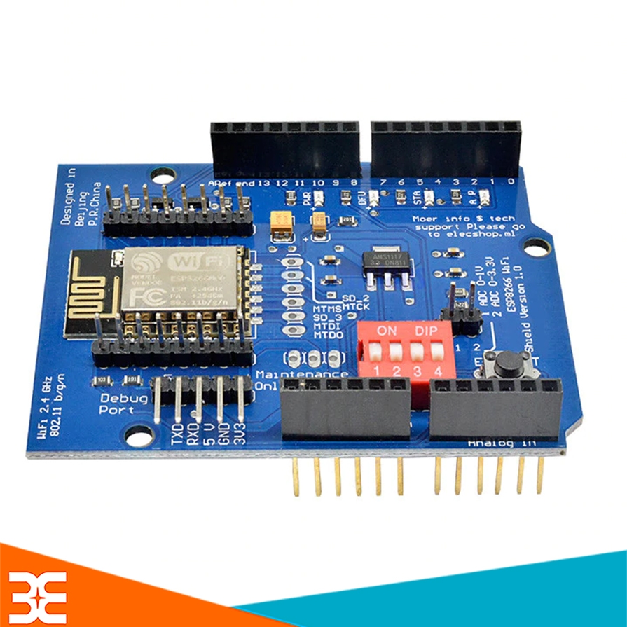 Arduino WiFi ESP-12E Shield Chất Lượng, giá rẻ nhất Hà Nội | Linh Kiện ...