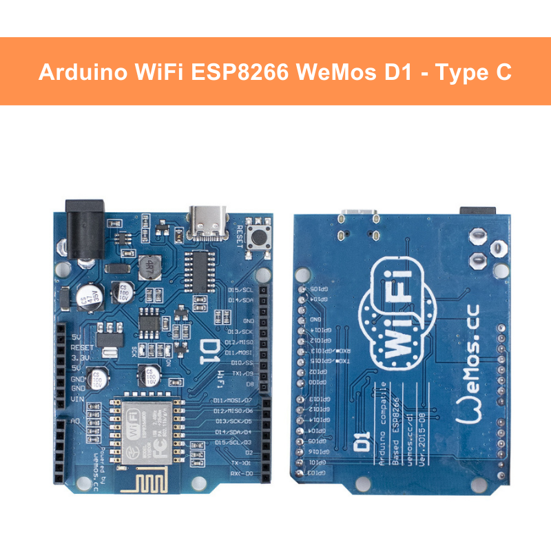 Arduino WiFi ESP8266 WeMos D1 giá rẻ tại Hà Nội | Linh Kiện Điện Tử 3M