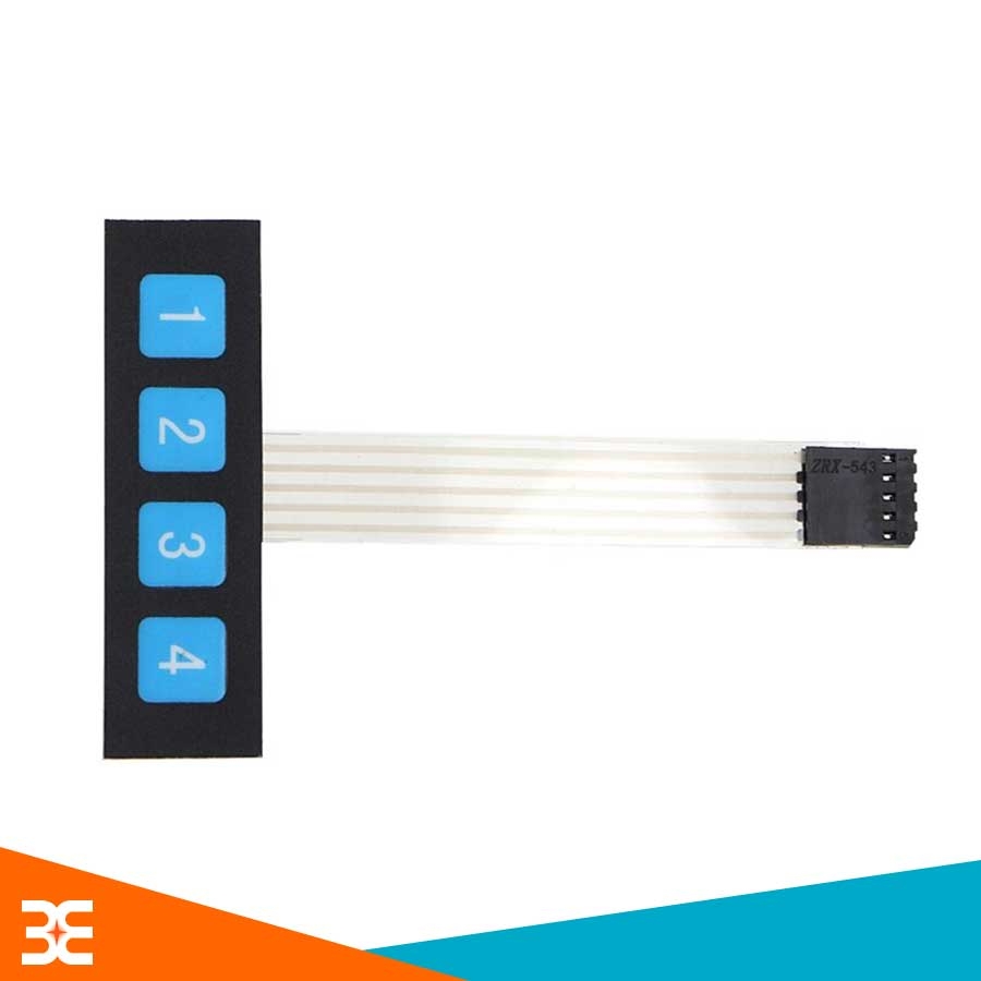 Bàn Phím Ma Trận 1x4 - Linh Kiện 3M | ChợTrờiHN.vn | Linh Kiện Điện Tử 3M