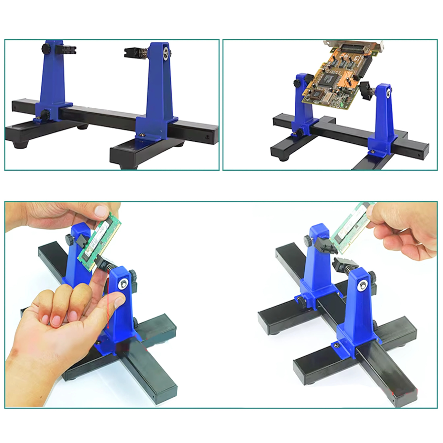 Kẹp mạch điện tử PCB, giá đỡ mạch in Pro'sKit SN-390 | Linh Kiện Điện Tử 3M