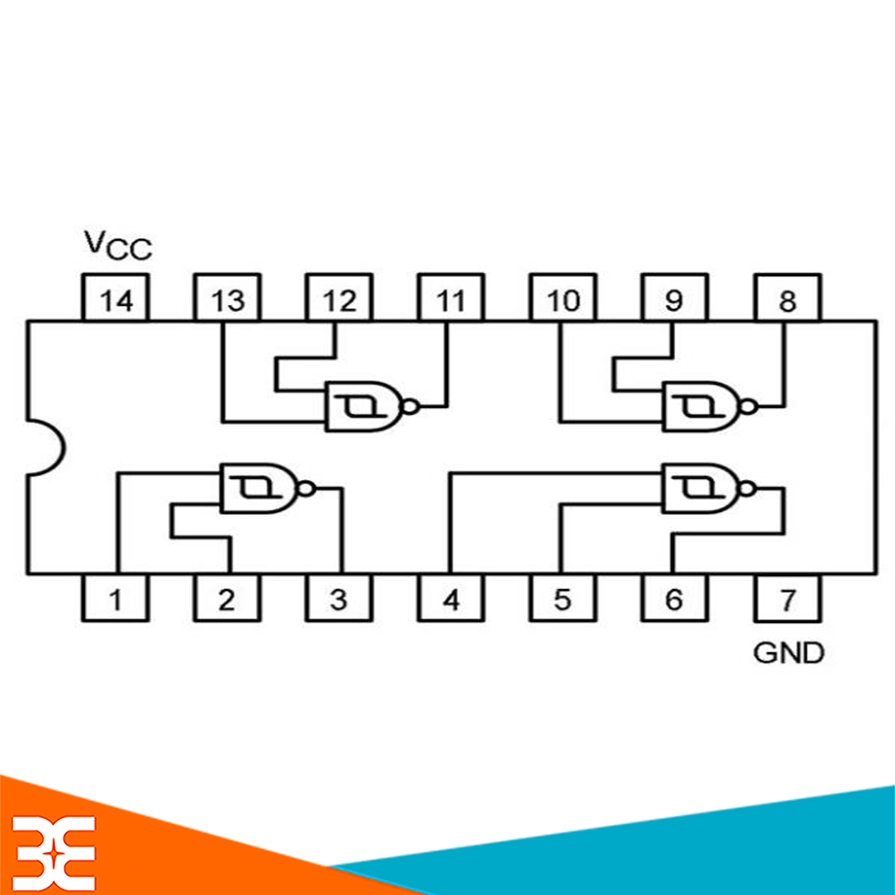 IC CD4093 chất lượng - Linh Kiện 3M | ChợTrờiHN.vn | Linh Kiện Điện Tử 3M