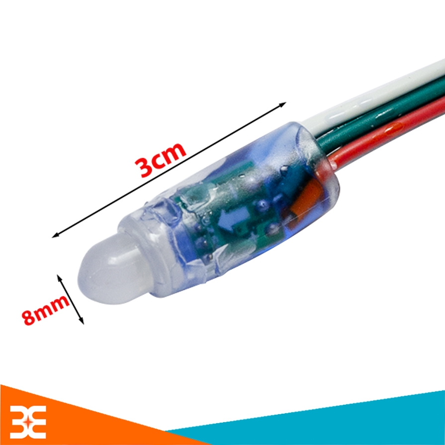 Dây 50 Đèn Led Pháo Hoa Full Màu | Linh Kiện Điện Tử 3M