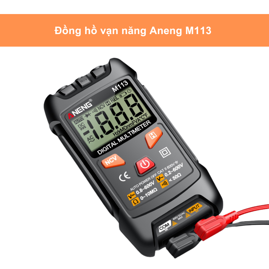 Đồng hồ vạn năng Aneng M113 | Linh Kiện Điện Tử 3M