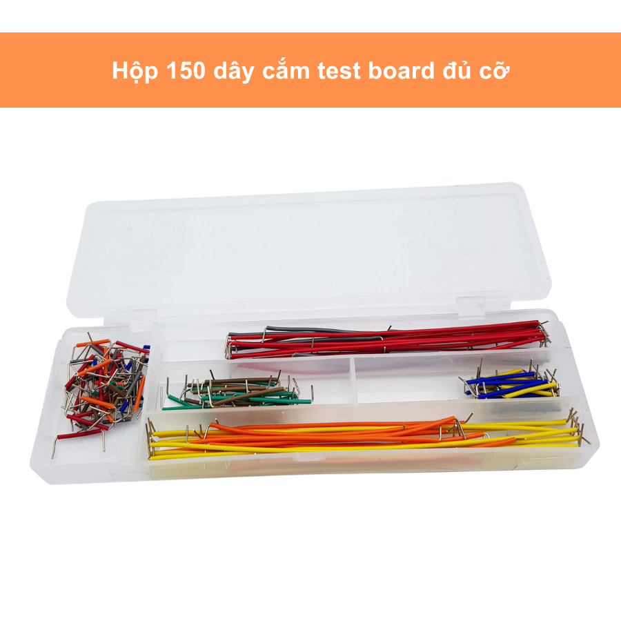 Hộp dây cắm board test, Breadboard 140 sợi nhiều kích thước | Linh Kiện ...