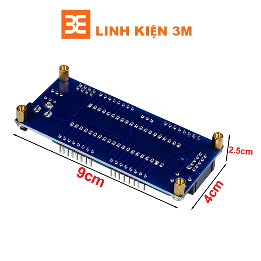 KIT AVR ATmega16/32 Socket | Linh Kiện Điện Tử 3M