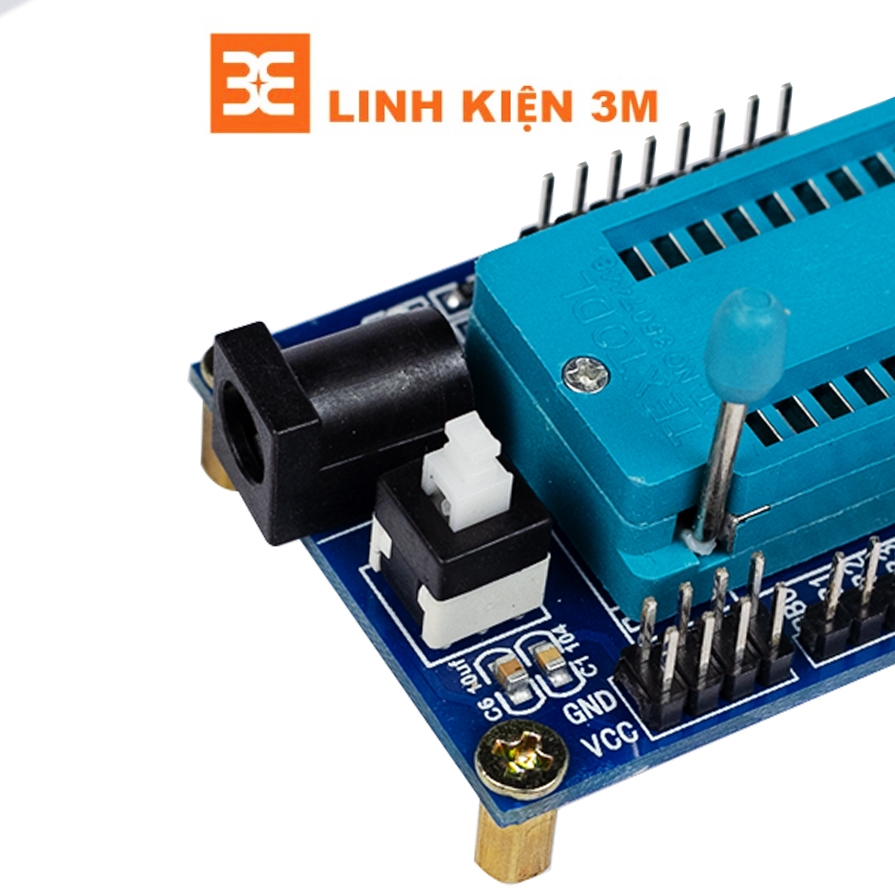 KIT AVR ATmega16/32 Socket | Linh Kiện Điện Tử 3M