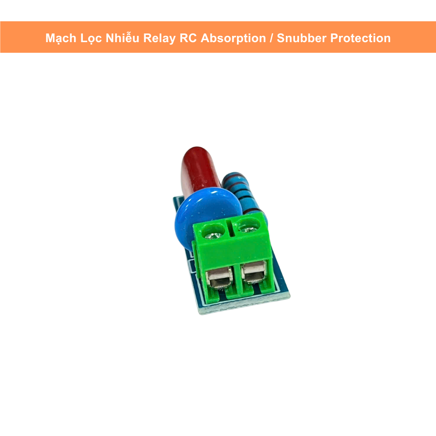 Mạch Lọc Nhiễu Relay RC Absorption / Snubber Protection | Linh Kiện ...