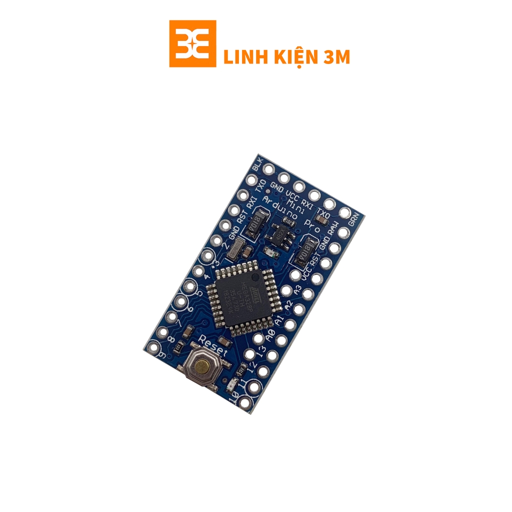 KIT ARDUINO PRO MINI ATMEGA328 3V3 16M Chất Lượng Cao | Linh Kiện Điện Tử 3M
