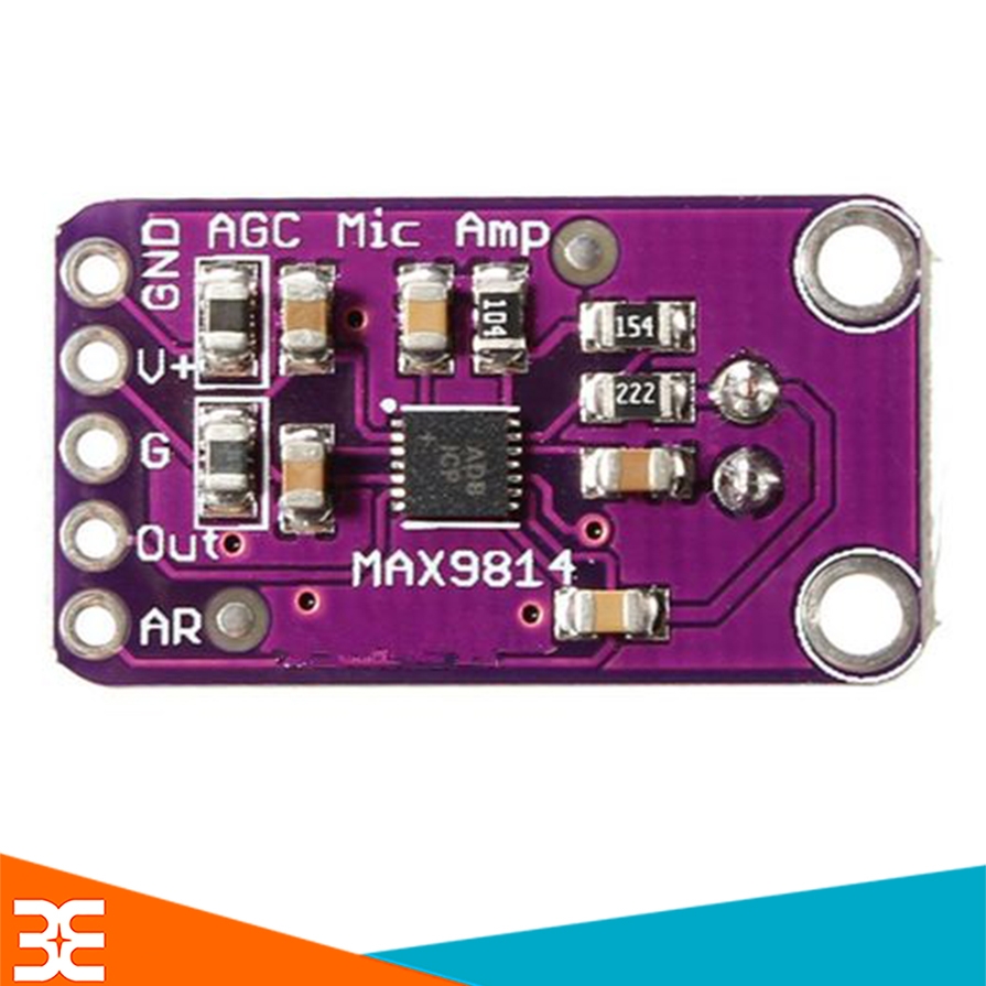 Module Cảm Biến Âm Thanh Tích Hợp AGC MAX9814 - Linh Kiện 3M | Linh ...