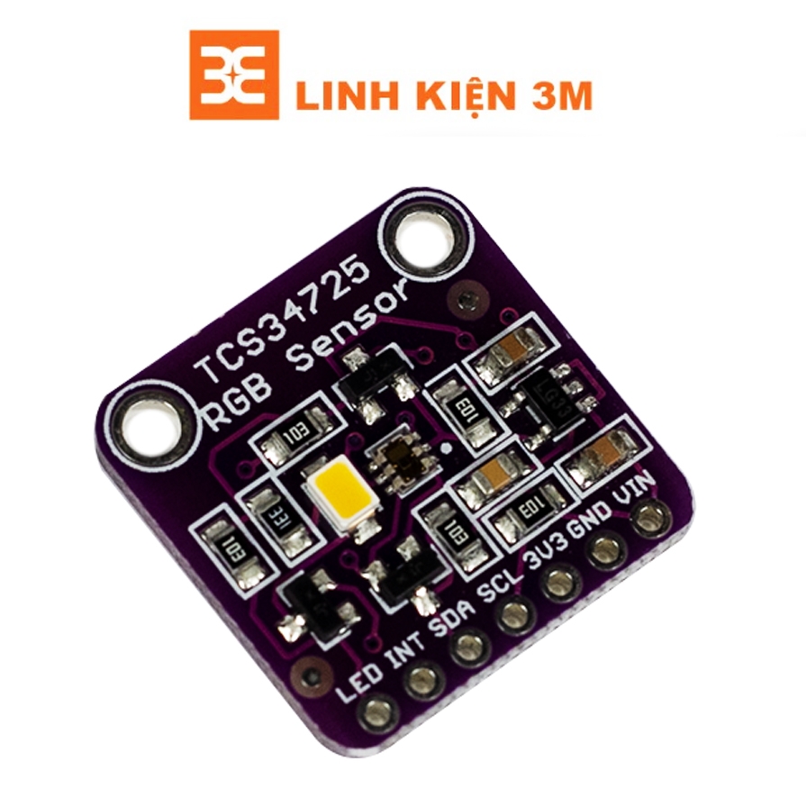 Module Cảm Biến Màu RGB TCS34725 Chất Lượng - Linh kiện 3M | Linh Kiện ...