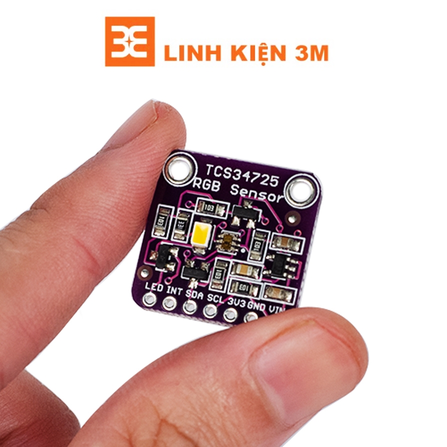 Module Cảm Biến Màu RGB TCS34725 Chất Lượng - Linh kiện 3M | Linh Kiện ...
